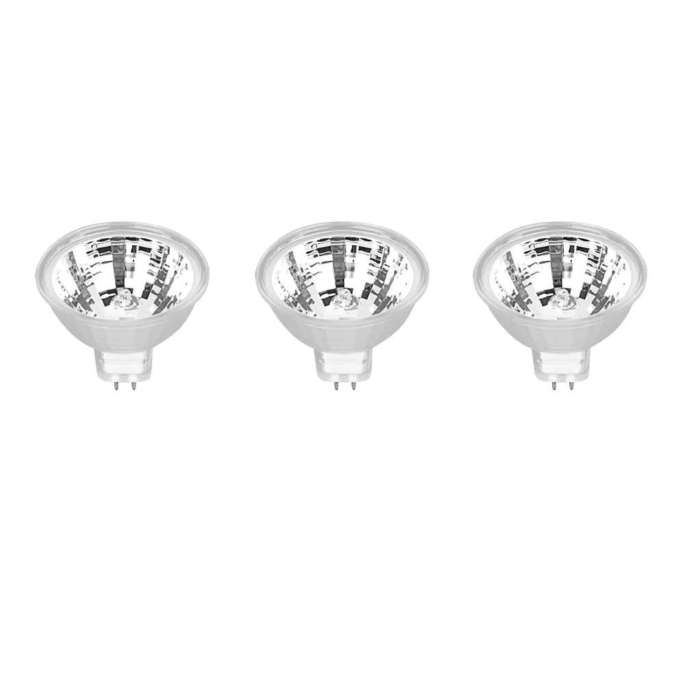 50-Watt MR16 GU5.3 Bi-Pin Dimmable 12-Volt Halogen Light Bulb, Bright ...