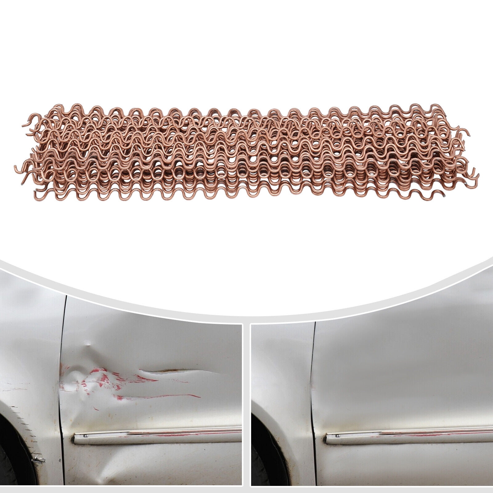 50 Wiggle Wire Wave Car Body Dent Repair Fix Spot Welding Thick Body ...