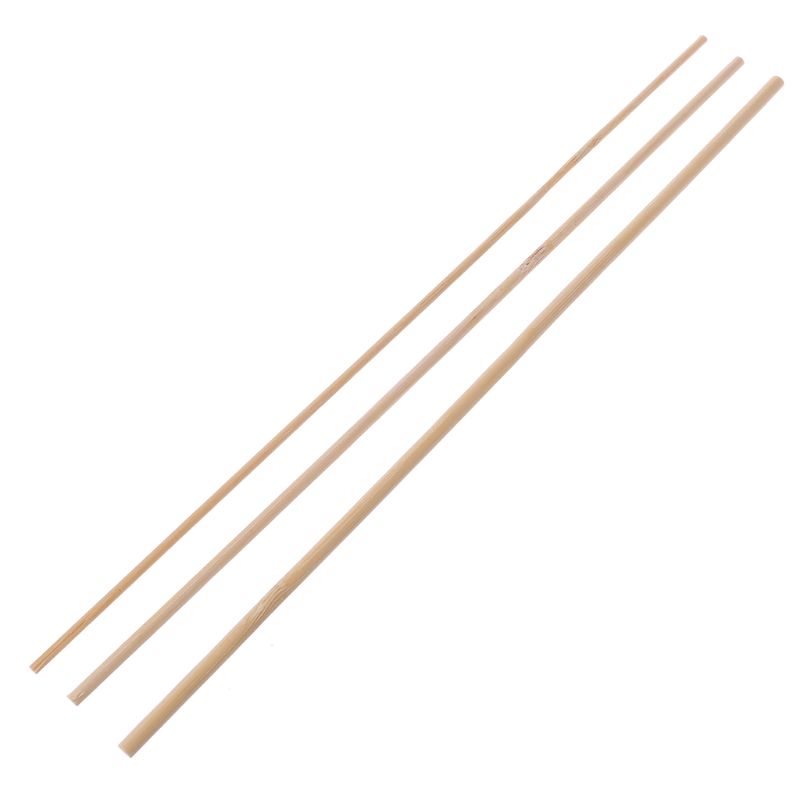 50 Wooden Plant Grow Support Bamboo Plant Sticks Garden Canes Plants ...
