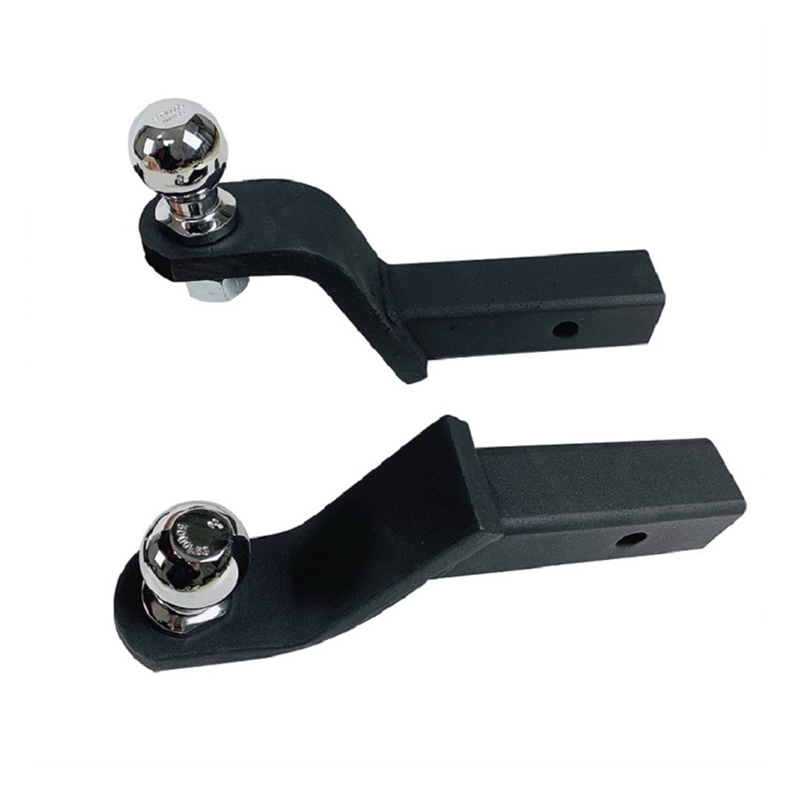 50 X 50MM Solid Trailer Pintle Hook Tow Bar 4 Inch Hitch Ball Mount ...