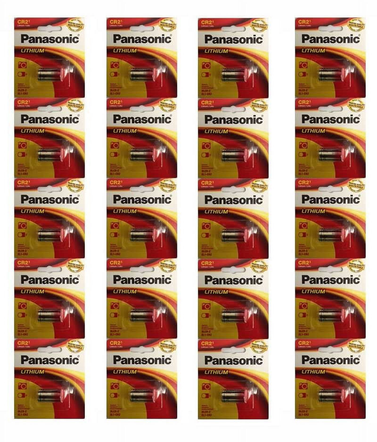 50 X Panasonic CR-2 KCR2, CR2, ELCR2 3V Lithium Photo Battery - Walmart ...