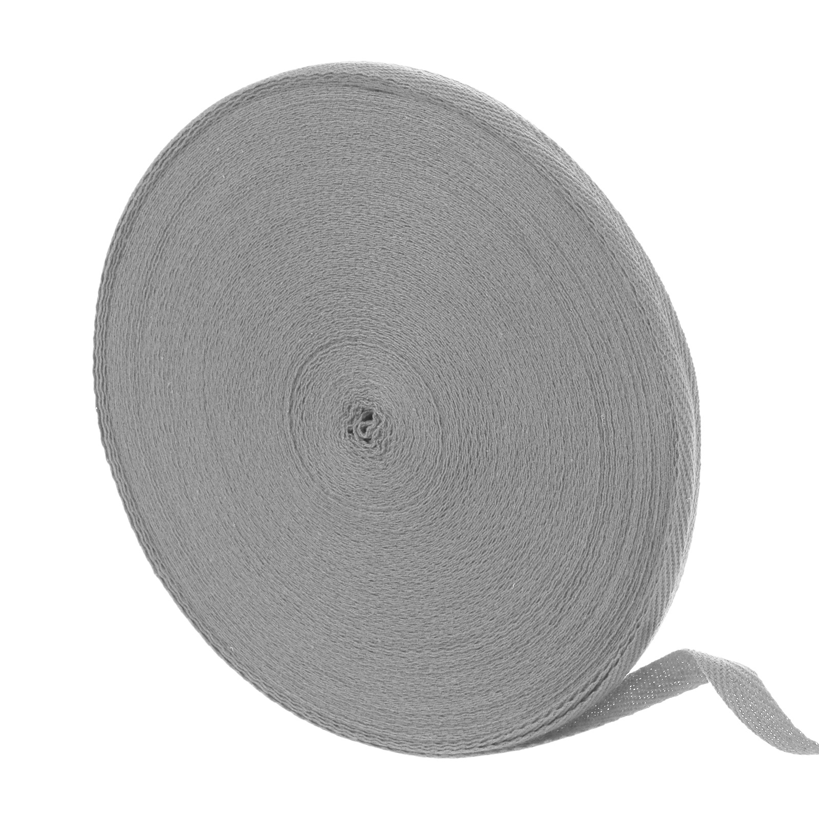 50 Yards Cotton Twill Tape, 10mm Herringbone Webbing Ribbon Bias ...