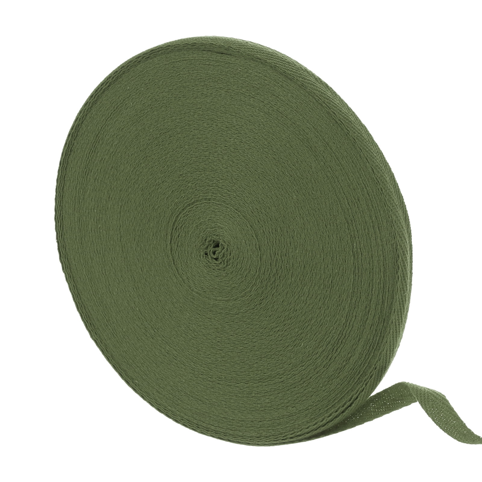 50 Yards Cotton Twill Tape, 10mm Herringbone Webbing Ribbon Bias ...