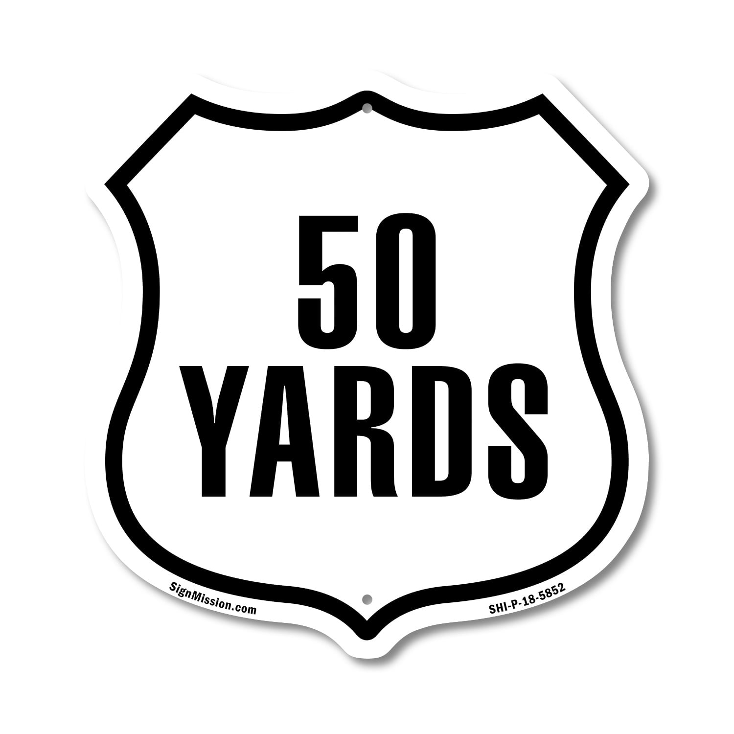 50 Yards Golf Course Running Race 5k Marathon Distance Marker (2 Pack ...