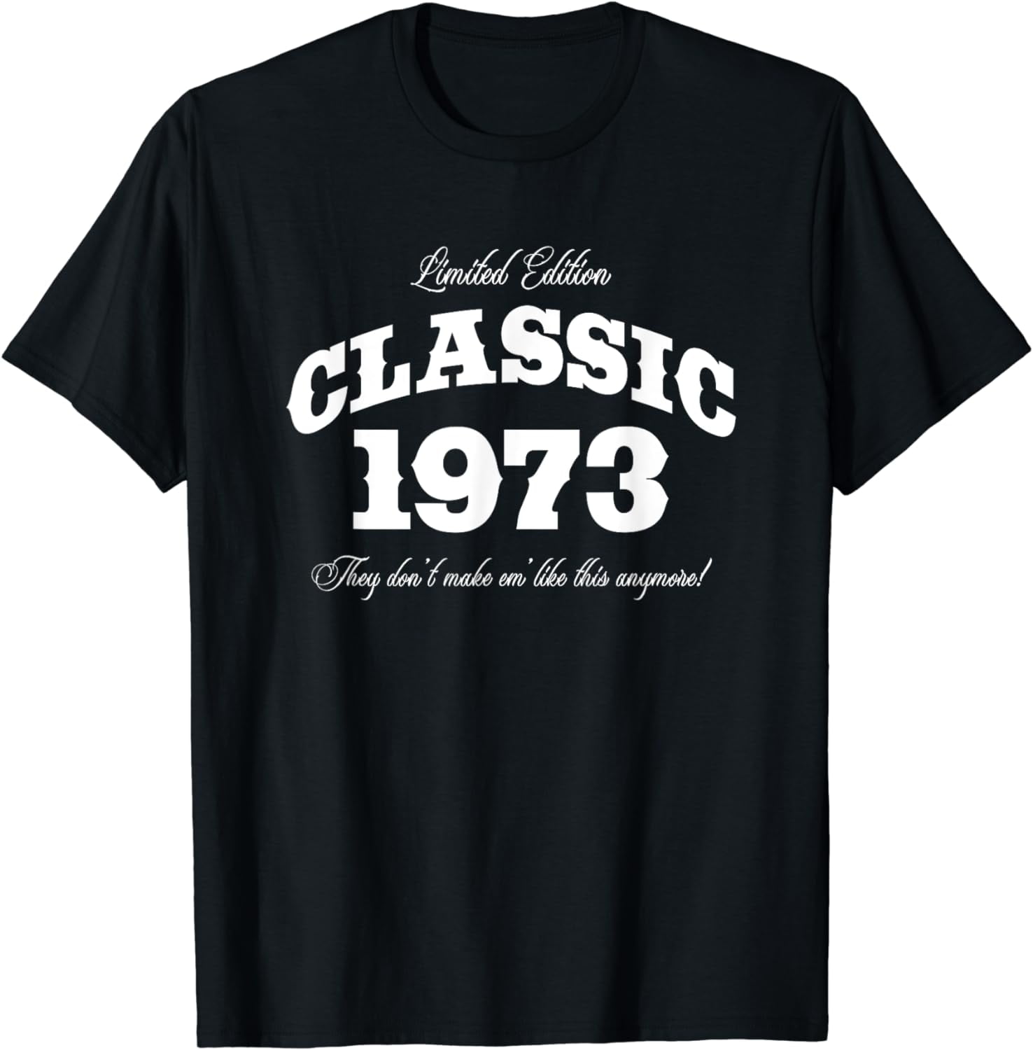 50 Year Old: Vintage Classic Car 1973 50th Birthday T-Shirt - Walmart.com