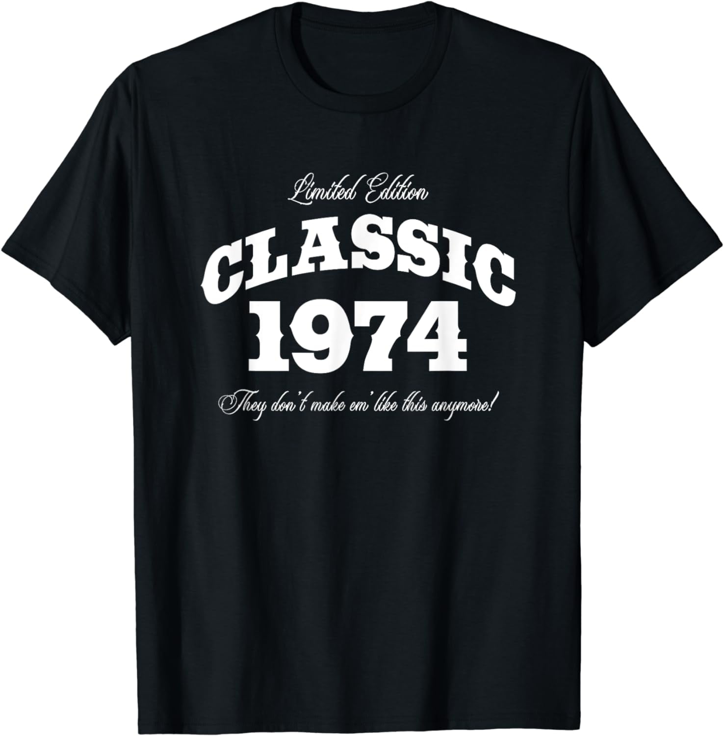 50 Year Old: Vintage Classic Car 1974 50th Birthday T-Shirt - Walmart.com