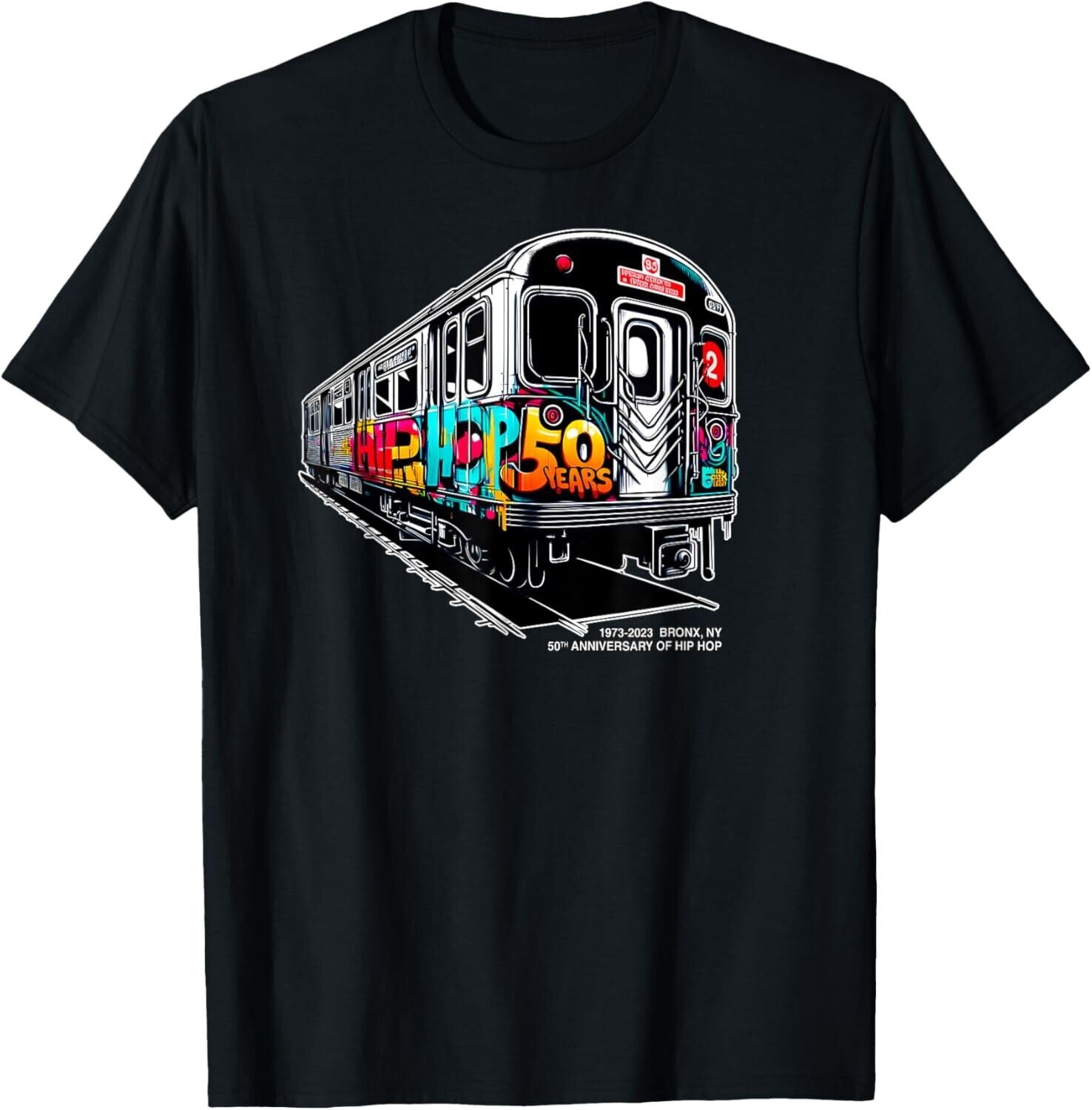 50 Years of Hip-Hop Bronx Subway Graffiti 50th Anniversary Gift Unisex ...