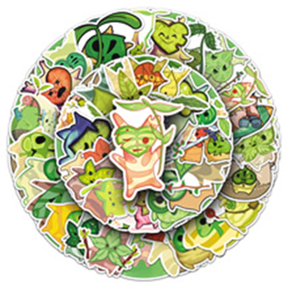 50 Z-elda Legend Korok Stickers Game Characters F-orest Elf Seeds ...