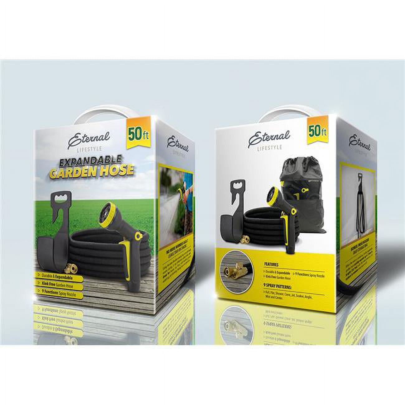 50 ft. Extendable Garden Hose - Walmart.com