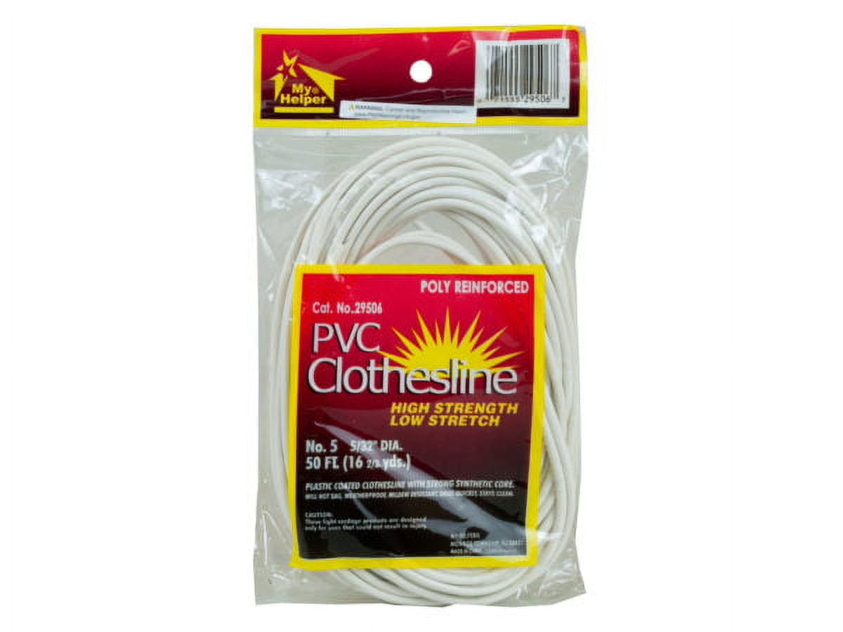 50 ft Poly Reinforced Plastic Clothesline - Walmart.com