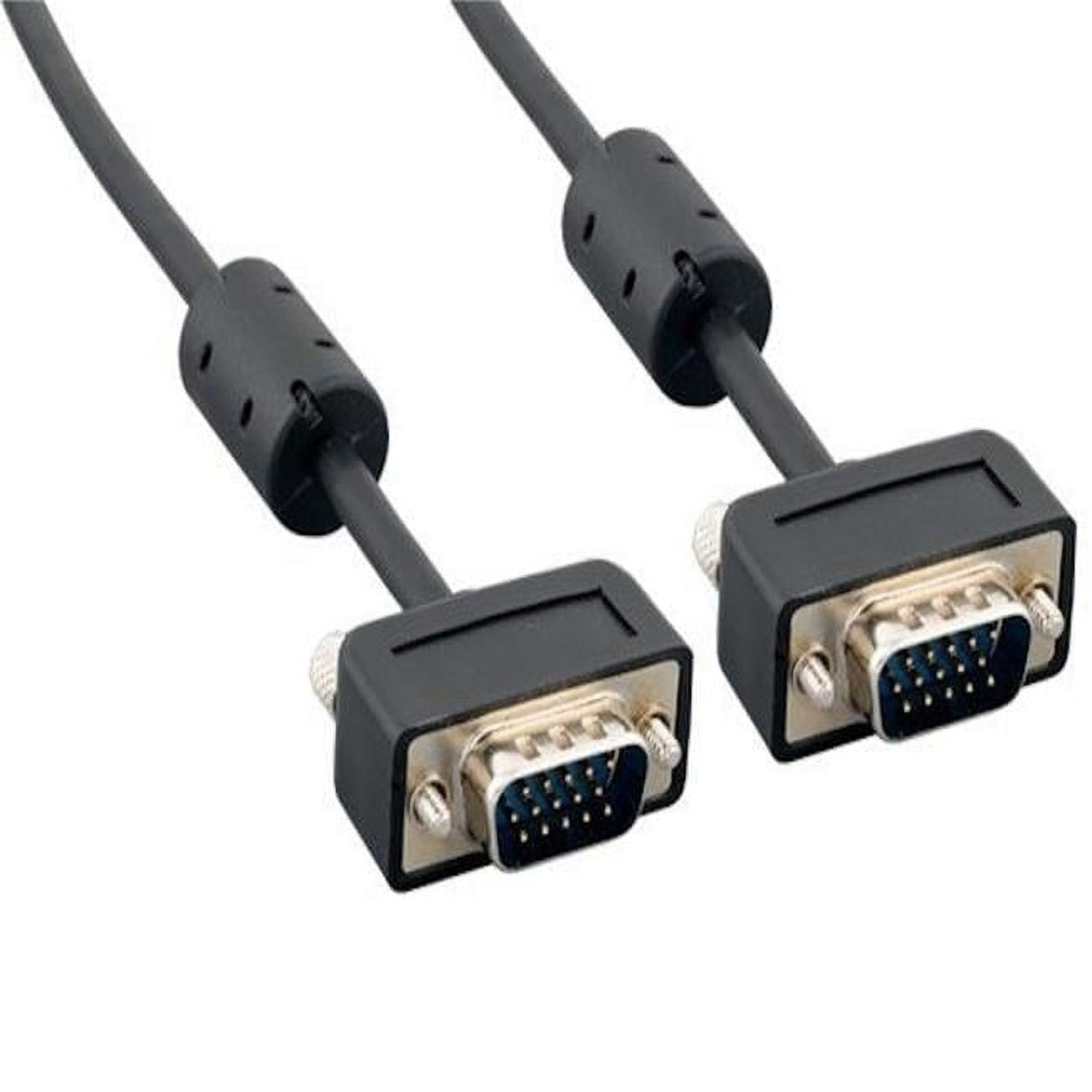 50 ft. Slim SVGA HD15 Male to Male Monitor Cable - Walmart.com