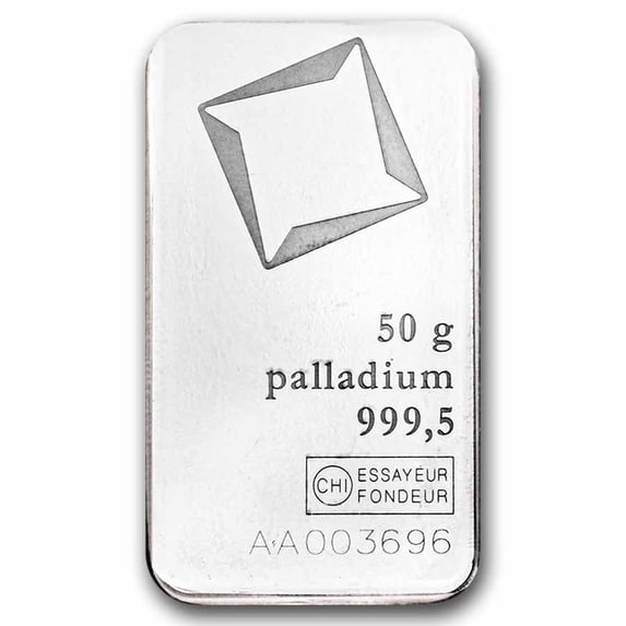 50 gram Palladium Bar - Secondary Market - Walmart.com