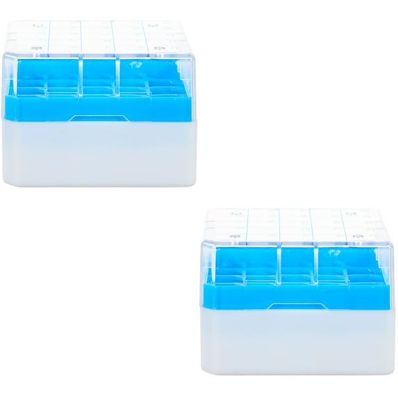 50 -grid Tube Box Cryovial Storage Boxs Ab Test Tube Holder Lab Test ...