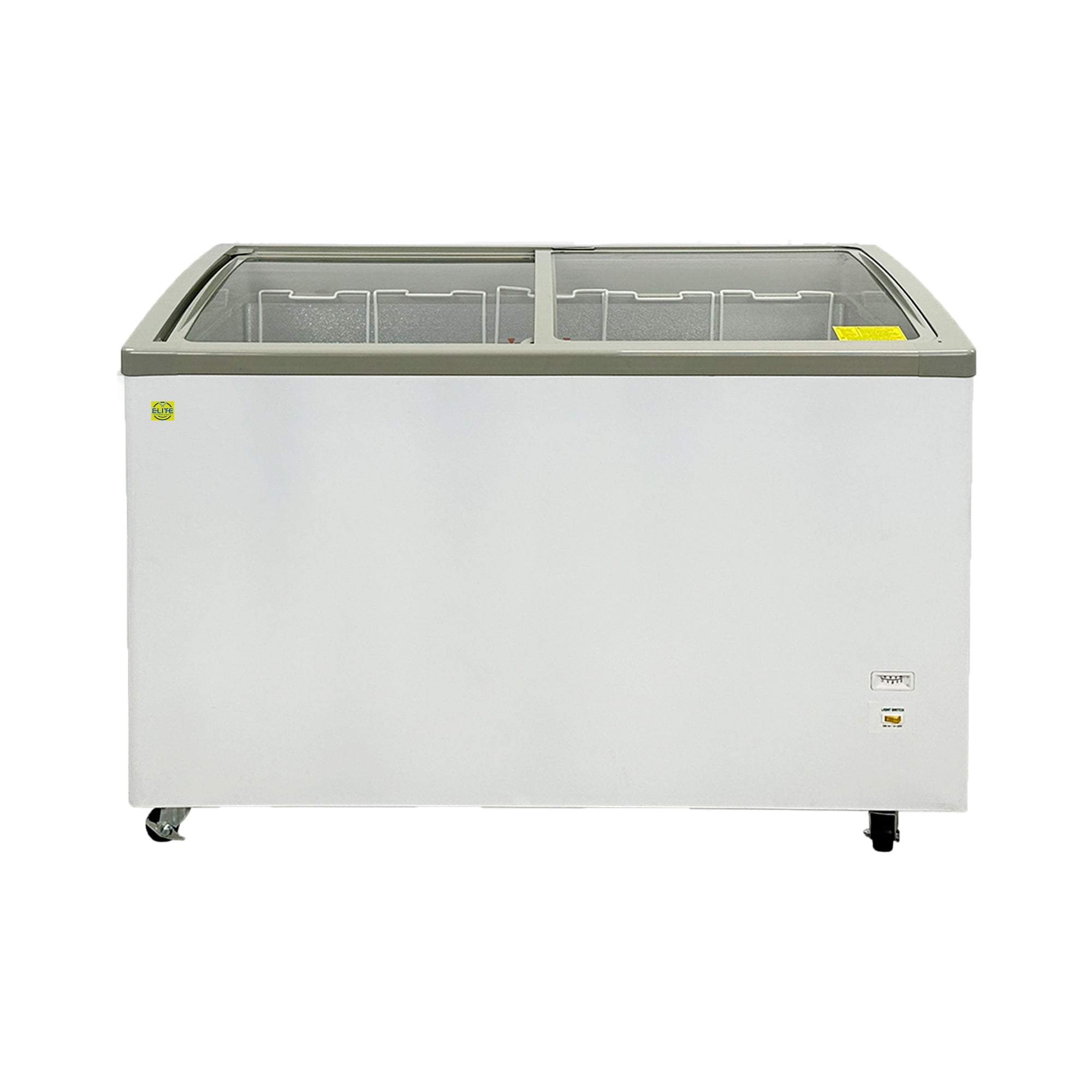 50 in. Commercial Chest Freezer 13 Cu.ft. White, Ice Cream Chest ...