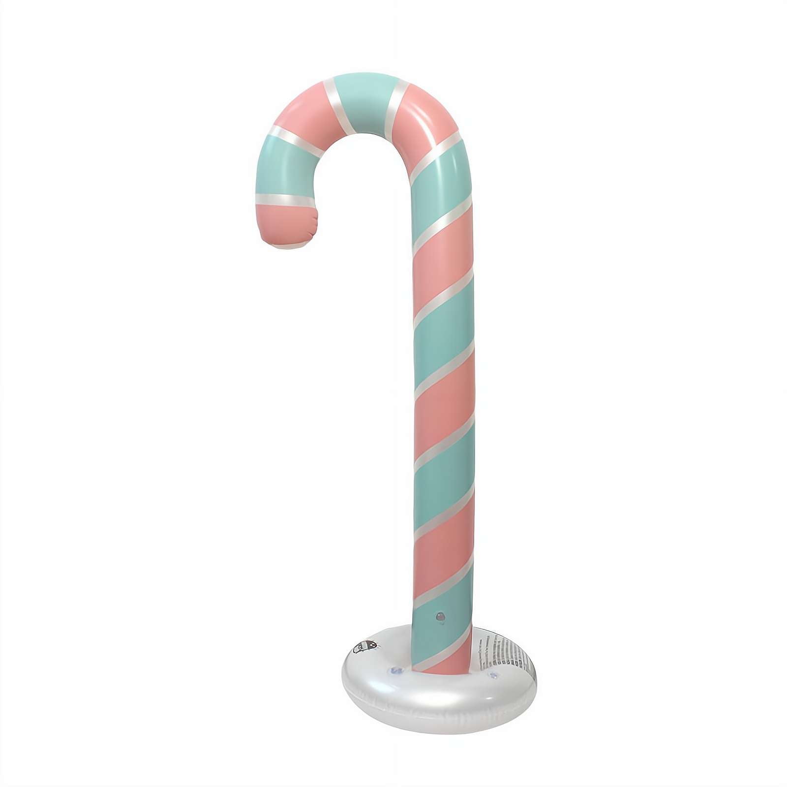 50 inch Christmas Inflatable Candy Cane,Large Xmas Blow up Candy Cane ...