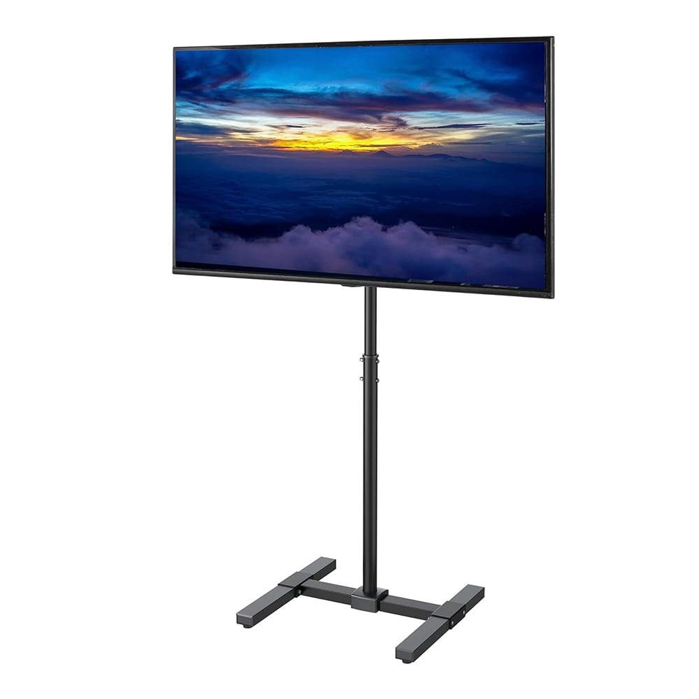 50 inch Tall TV Floor Stand with Height Adjustable for 13 to 65 inch ...