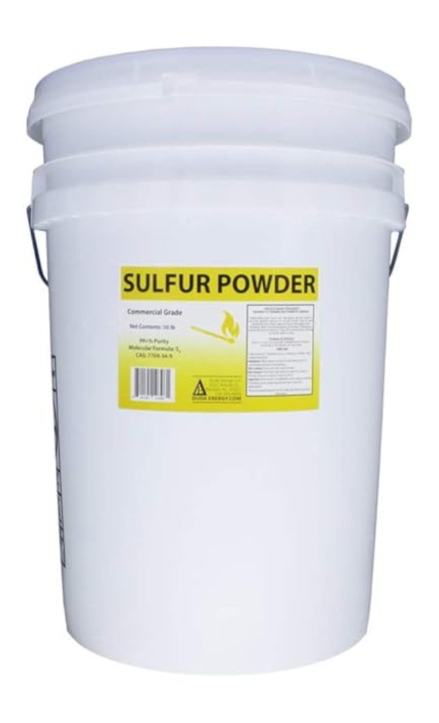 50 lb Pail Sulfur Powder Grade - Walmart.com