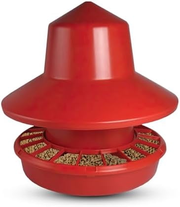 50 lb Rain Shield Feeder, Large Capacity Range Feeder, Durable One ...