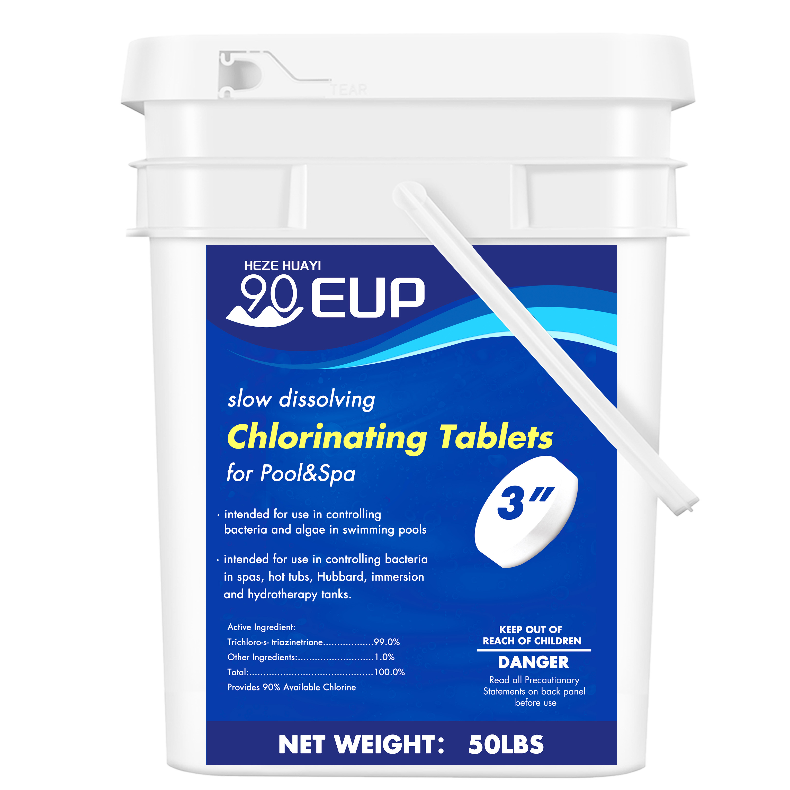 Rx Clear Granular Swimming Pool Chlorine - 50 lb Bucket - Walmart.com