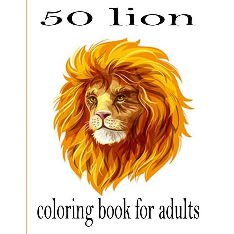 lion coloring pages colored animals