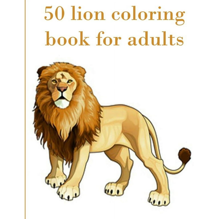 lion coloring pages for teens