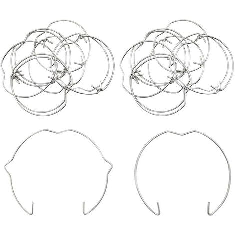 50 mm MR16 GU10 Spotlight Installation Ring Halogen LED Bulb Ring Clamp ...