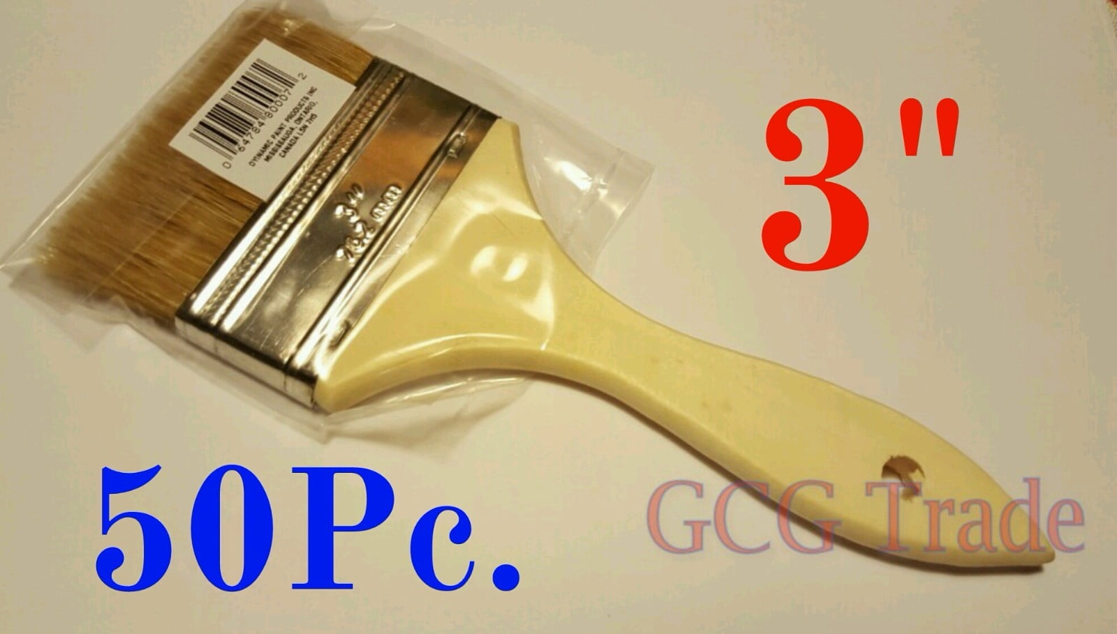 50 of 3 Inch Chip Brush Disposable for Adhesives Paint Touchups Glue 3 ...