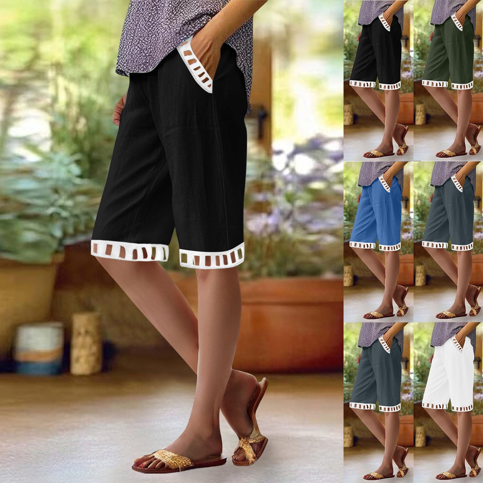 50% off Clearance! ZHUGeLI Women's Shorts High Waisted Shorts Casual ...