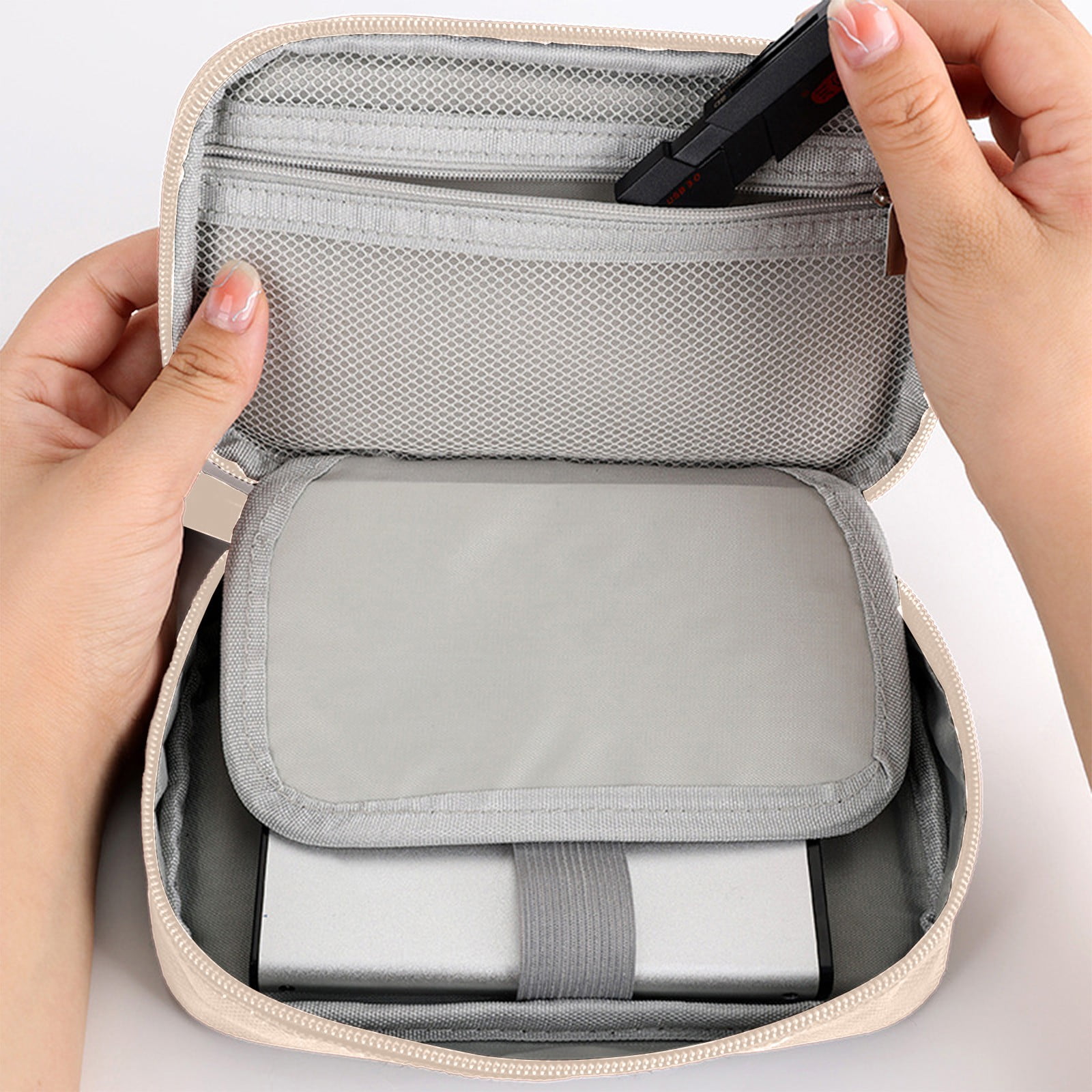 50% off! Travel Cable Storage Box Electronic Storage Box Small Cable ...