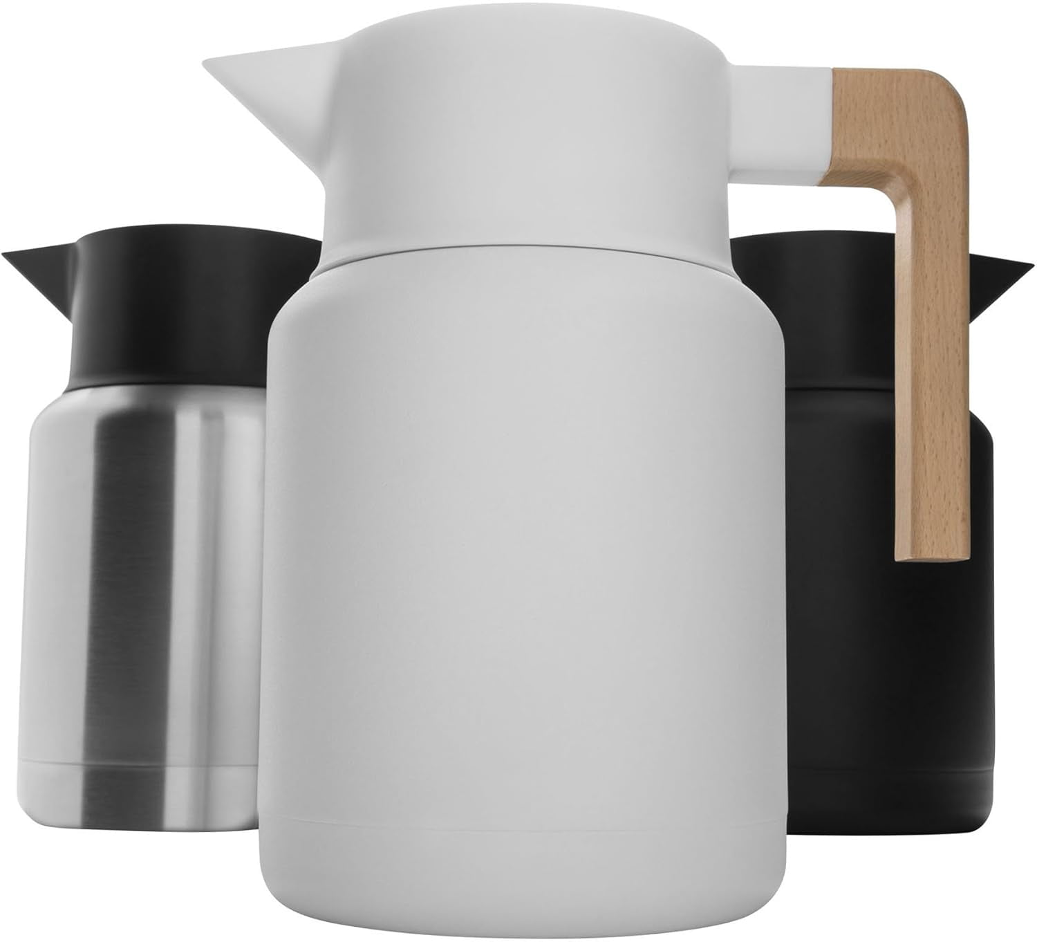 50 oz insulated coffee pot - large stainless steel insulated pot -1.5 ...