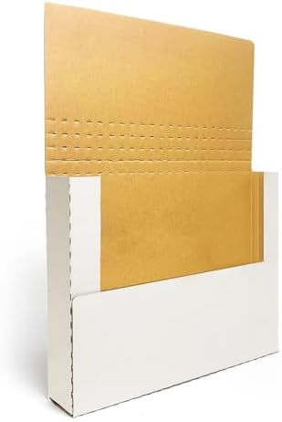 50 pack Letter Size Corrugated Mailer,11 1/8 x 8 5/8 x 2'', Easy-Fold ...