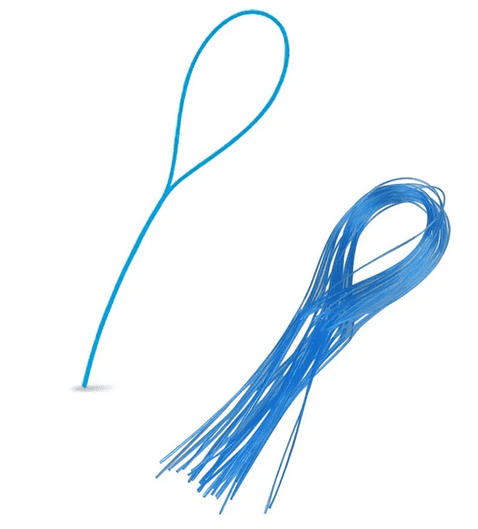 50/pack Orthodontic Floss Threaders Deep Clean Dental Nylon Flossers ...