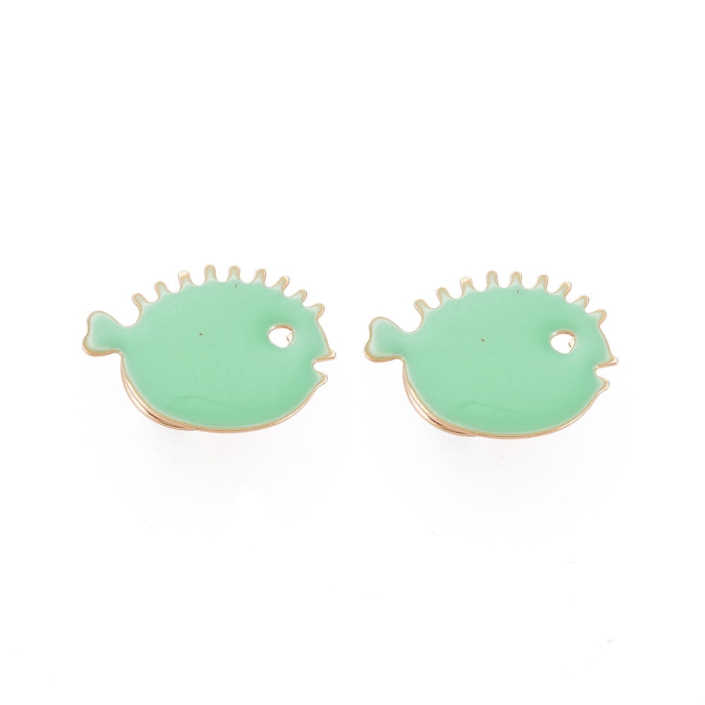 50 pc Cute Fish Enamel Pin Animal Brass Enamel Brooch for Backpack ...