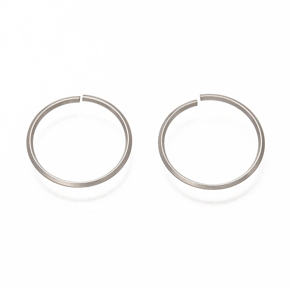 50 pc Non-Tarnish 304 Stainless Steel Open Quick Link Connectors Rings ...