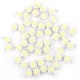50 pcs 1 high power chip, micro LED beads, 6000-6500 diode LED beads ...