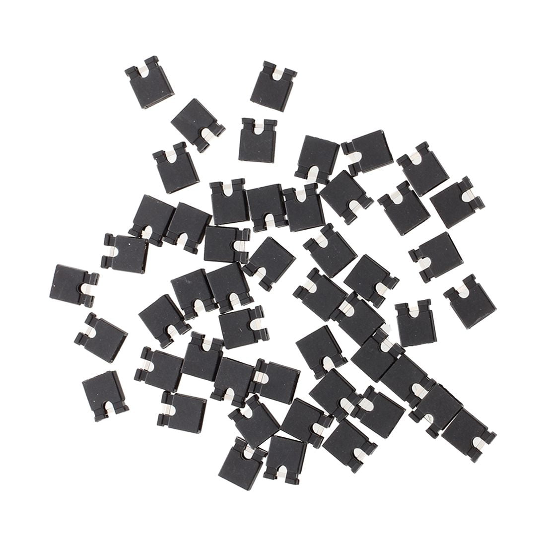 50 pcs 2.54mm Jumper Cap mini Jumper Short Circuit Cap Connectors G1986 ...