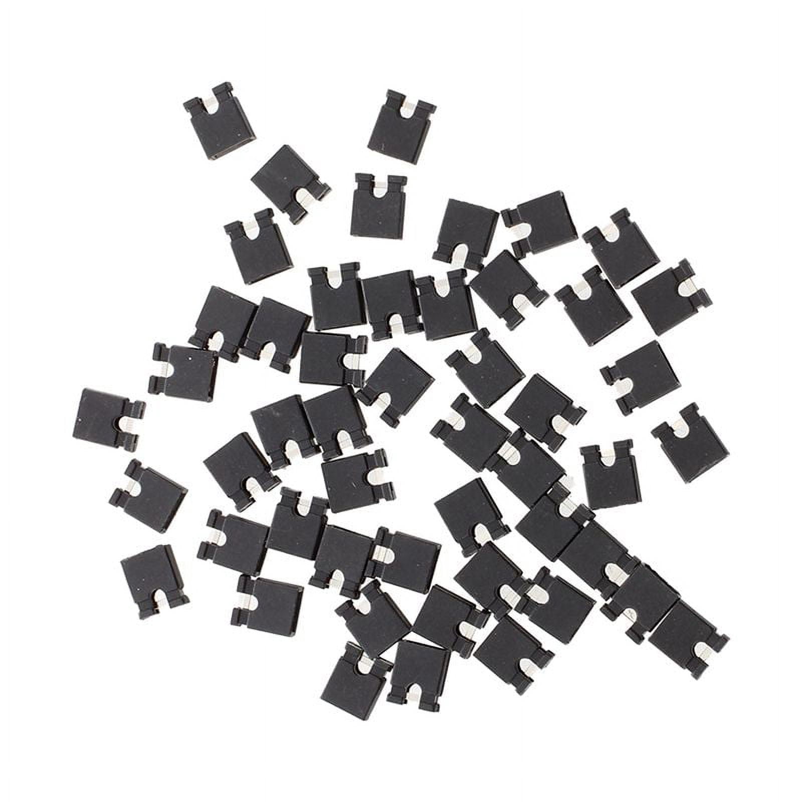 50 pcs 2.54mm Jumper Cap mini Short Circuit Connectors - Walmart.com