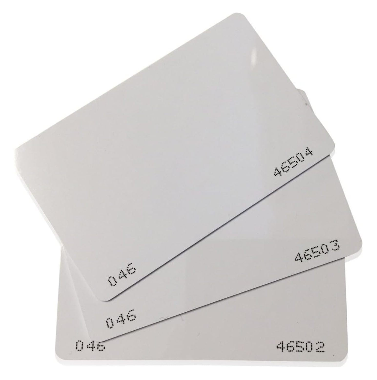50 pcs 26 Bit Proximity CR80 Cards Weigand Prox Blank Printable Swipe ...