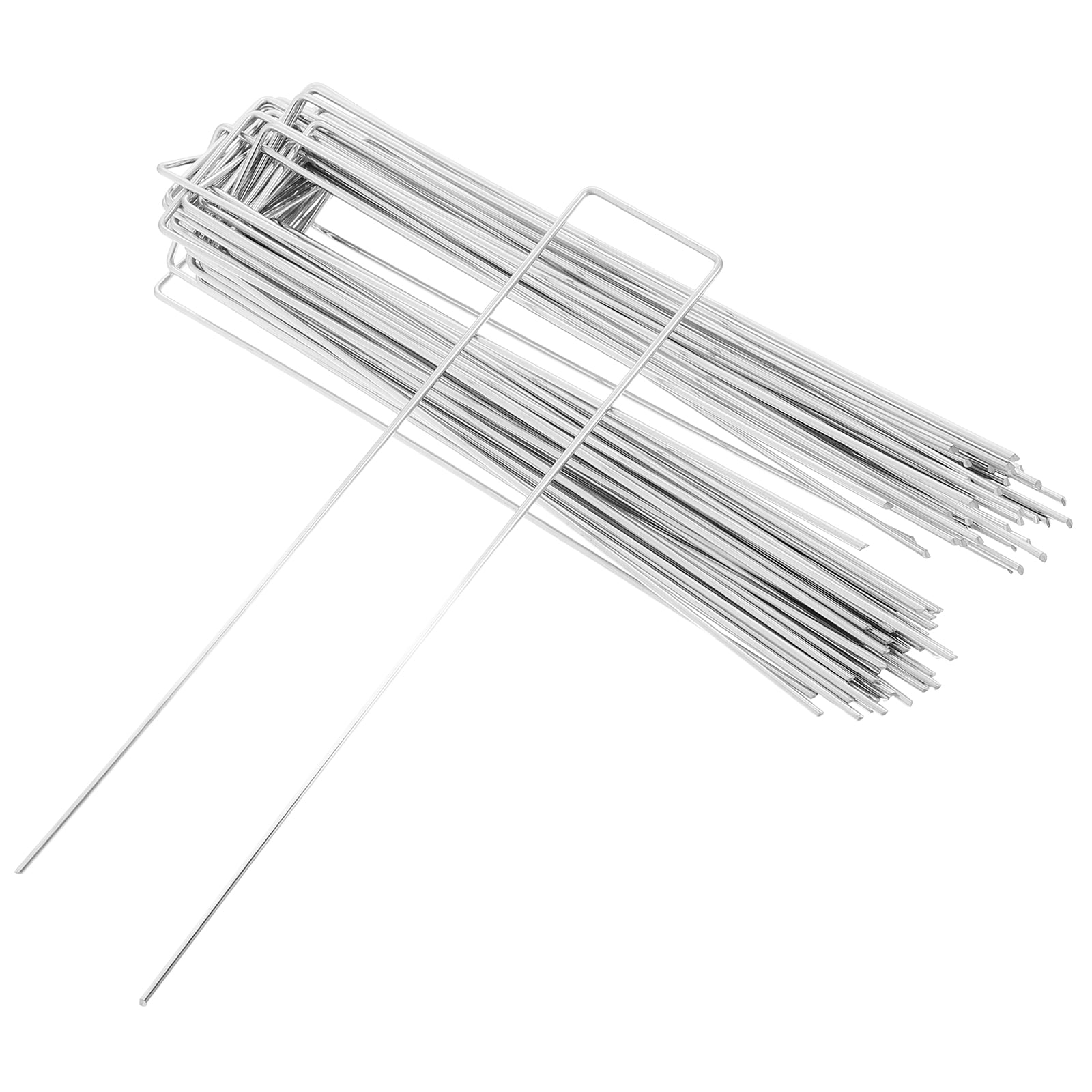 50 pcs 6 inch U-Shaped Landscape Staples, Garden Landscape Staples are ...