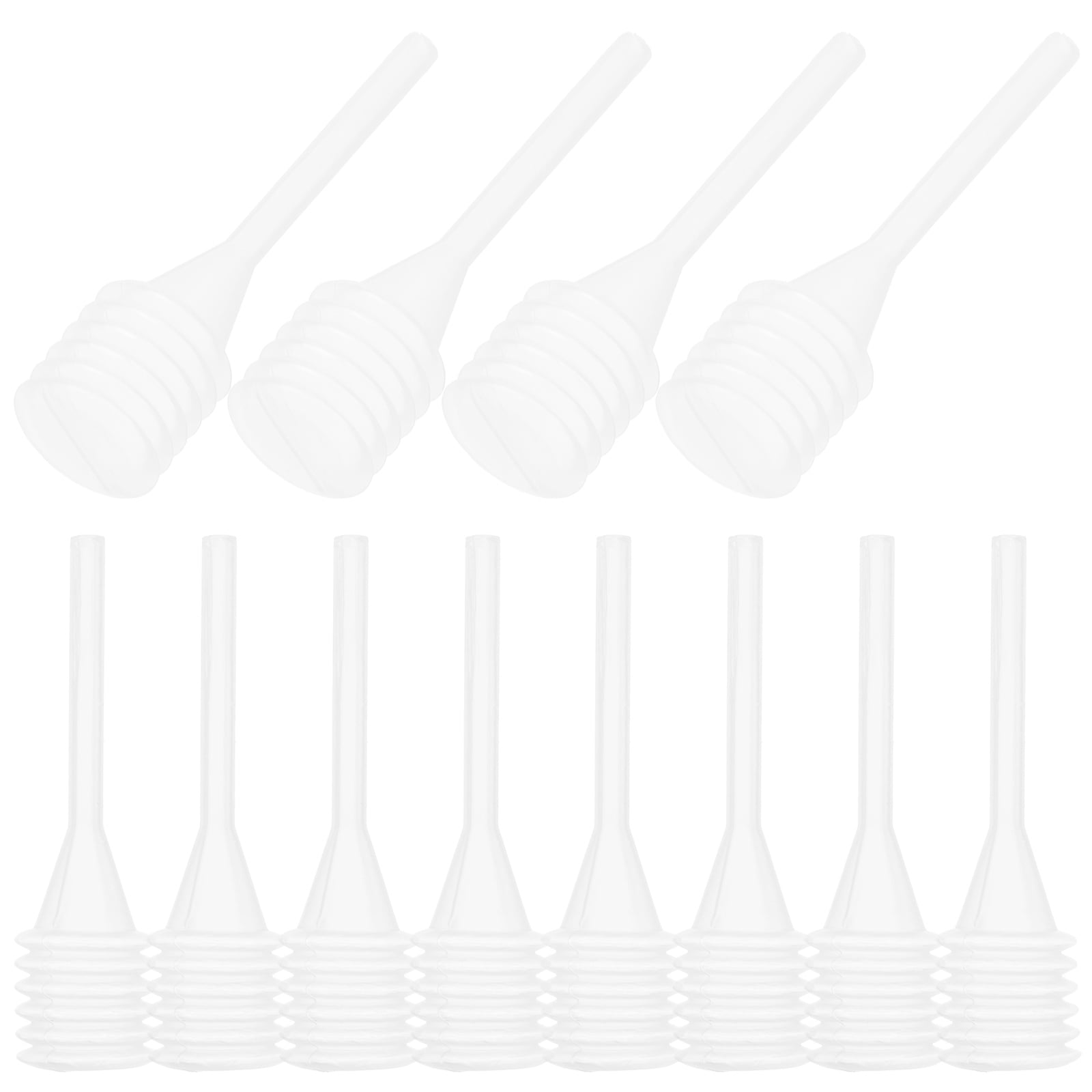 SOPOTUTU 50 Transparent PE Dropper Pipettes Essential Oil and Perfume ...