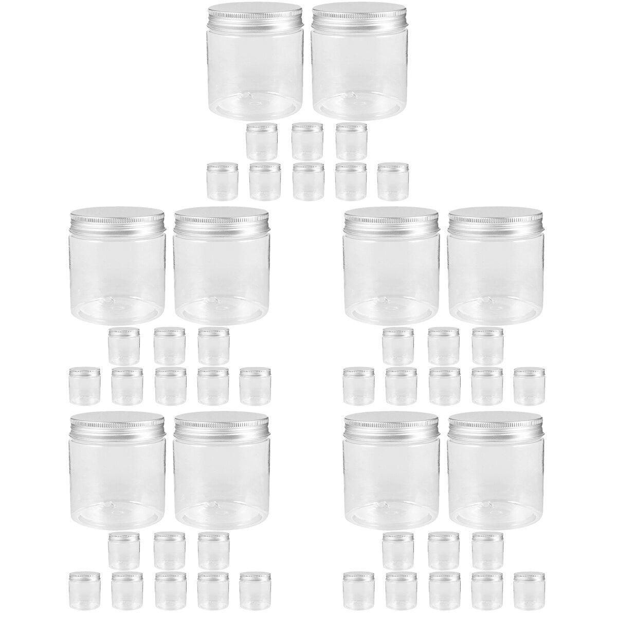 50 pcs Mason Sealing Jar Multi-functional Empty Mason Jar Leak-proof ...