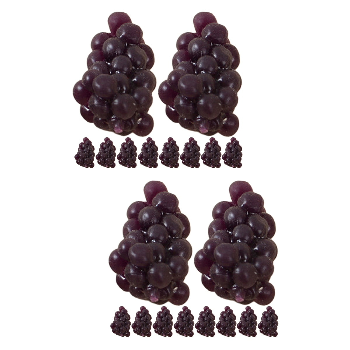 50 pcs Miniature Grape Props Mini Artificial Grapes Fake Grapes ...