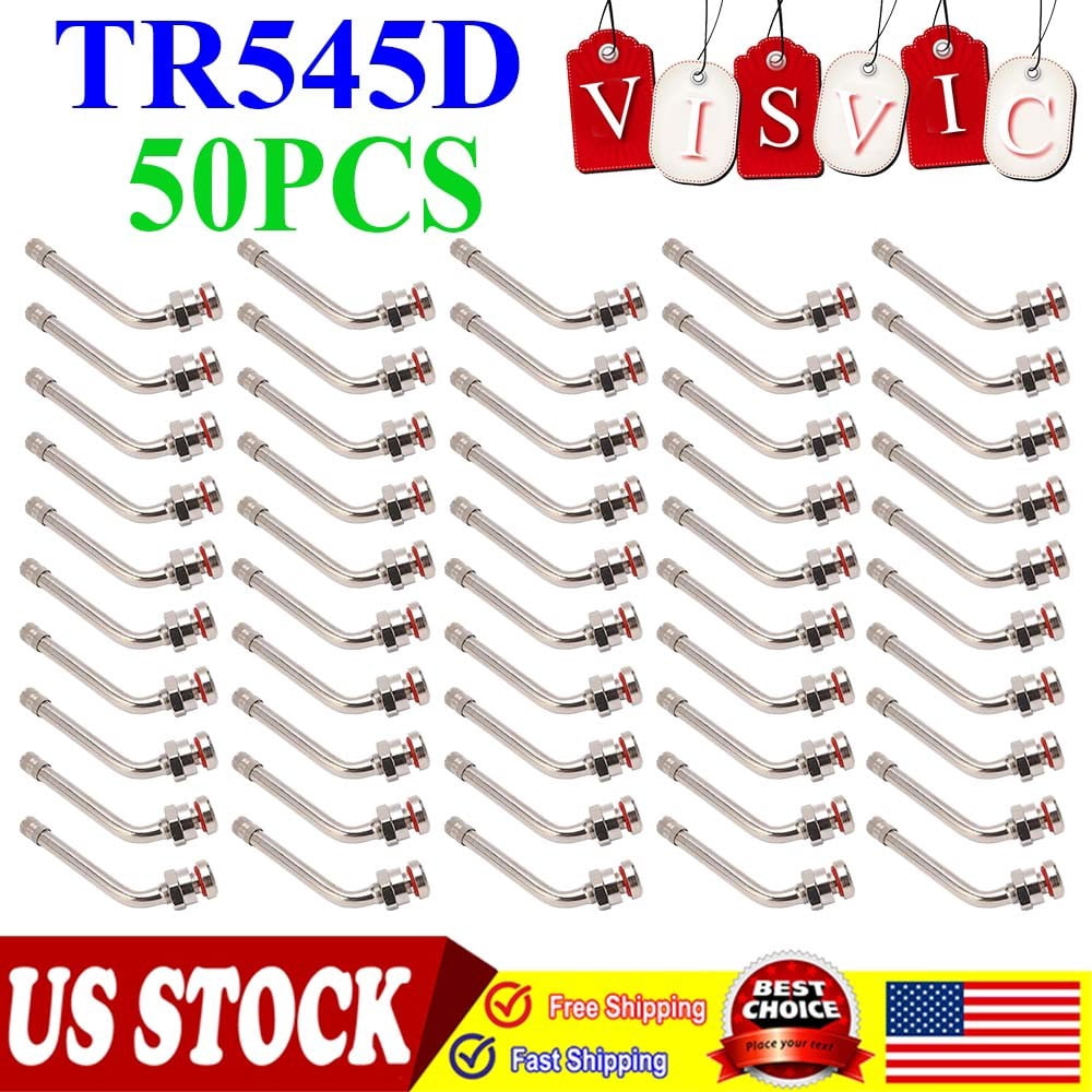 50 pcs New TR545D Truck Tire Valve Stems for New 22.5 & 24.5 Alcoa ...