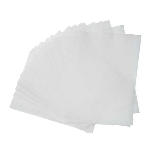 50 pcs Translucent Vellum Paper White Sheets for Printing and Drawing ...