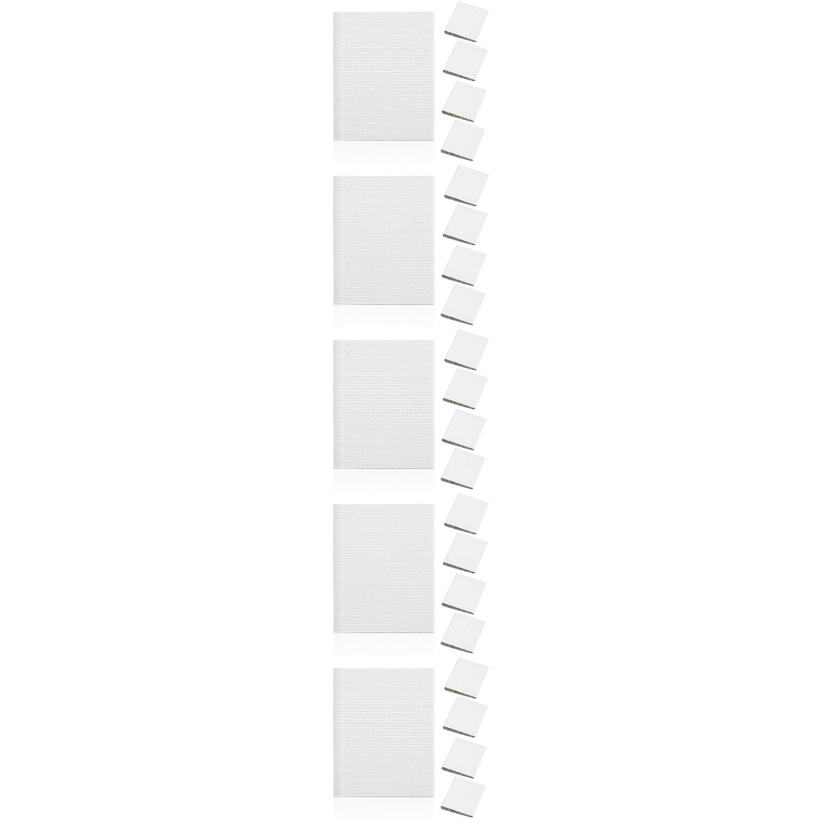 50 pcs door weather stripping door sealers Seal Adhesive Corner Sealing ...