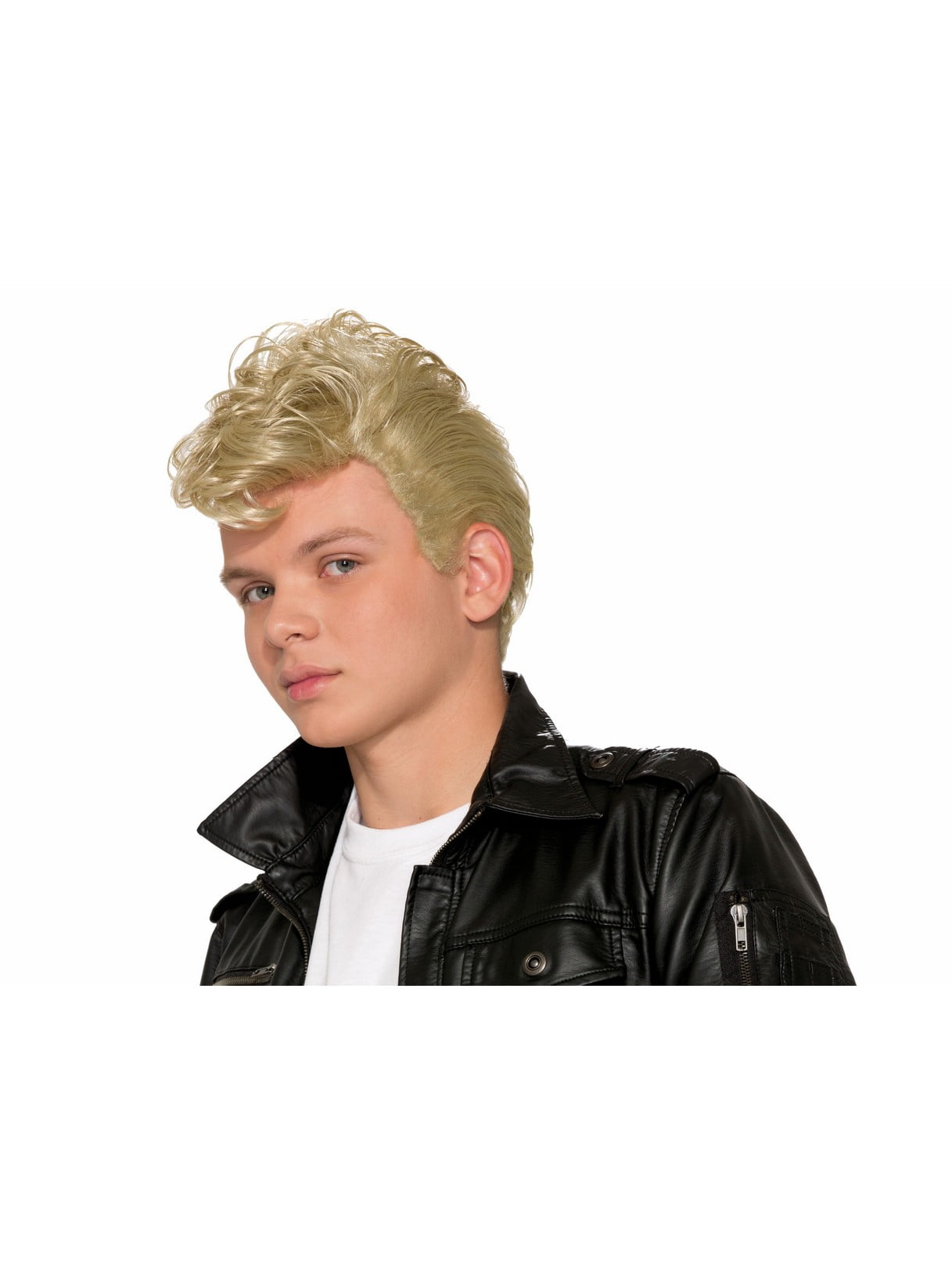 50’s Blonde Greaser Men's Wig - Walmart.com