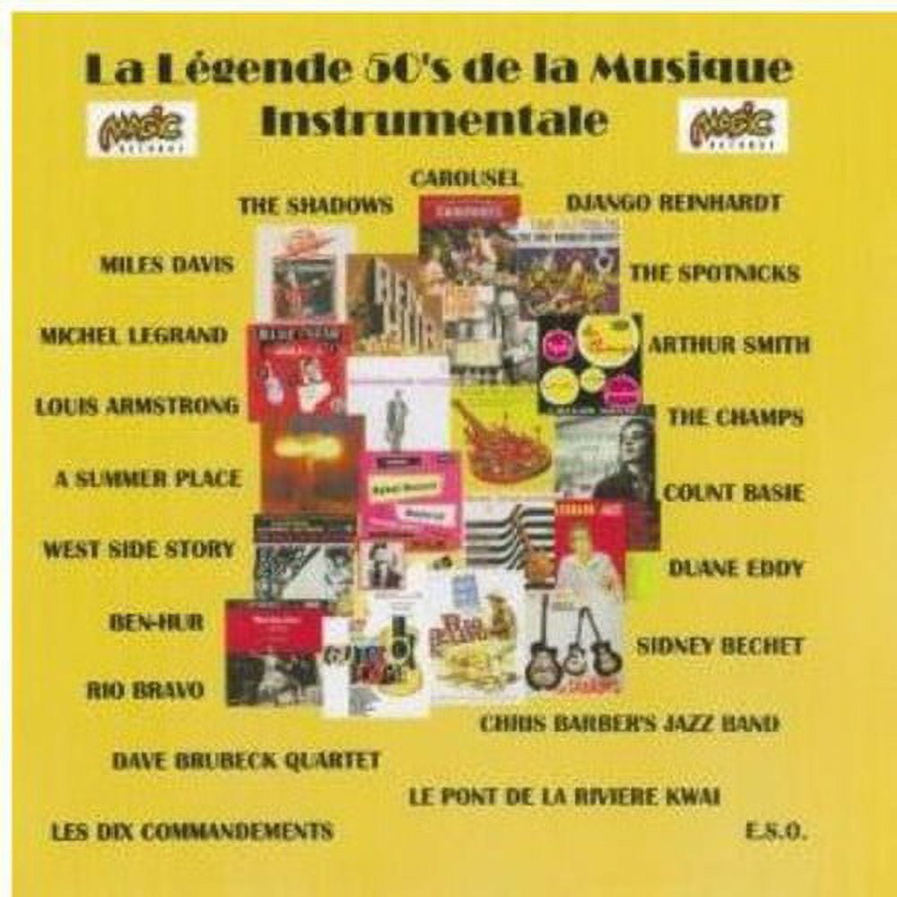 50's: The Legend of the Instrumental Music (CD) - Walmart.com