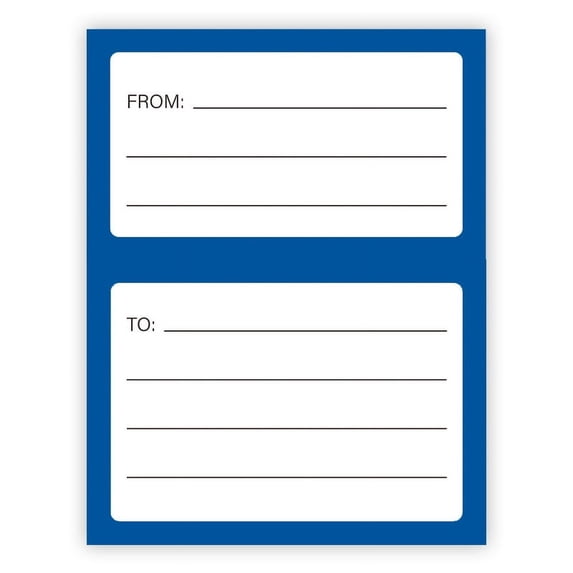 50 stickers/pack universal address mailing label sticker self-adhesive ...