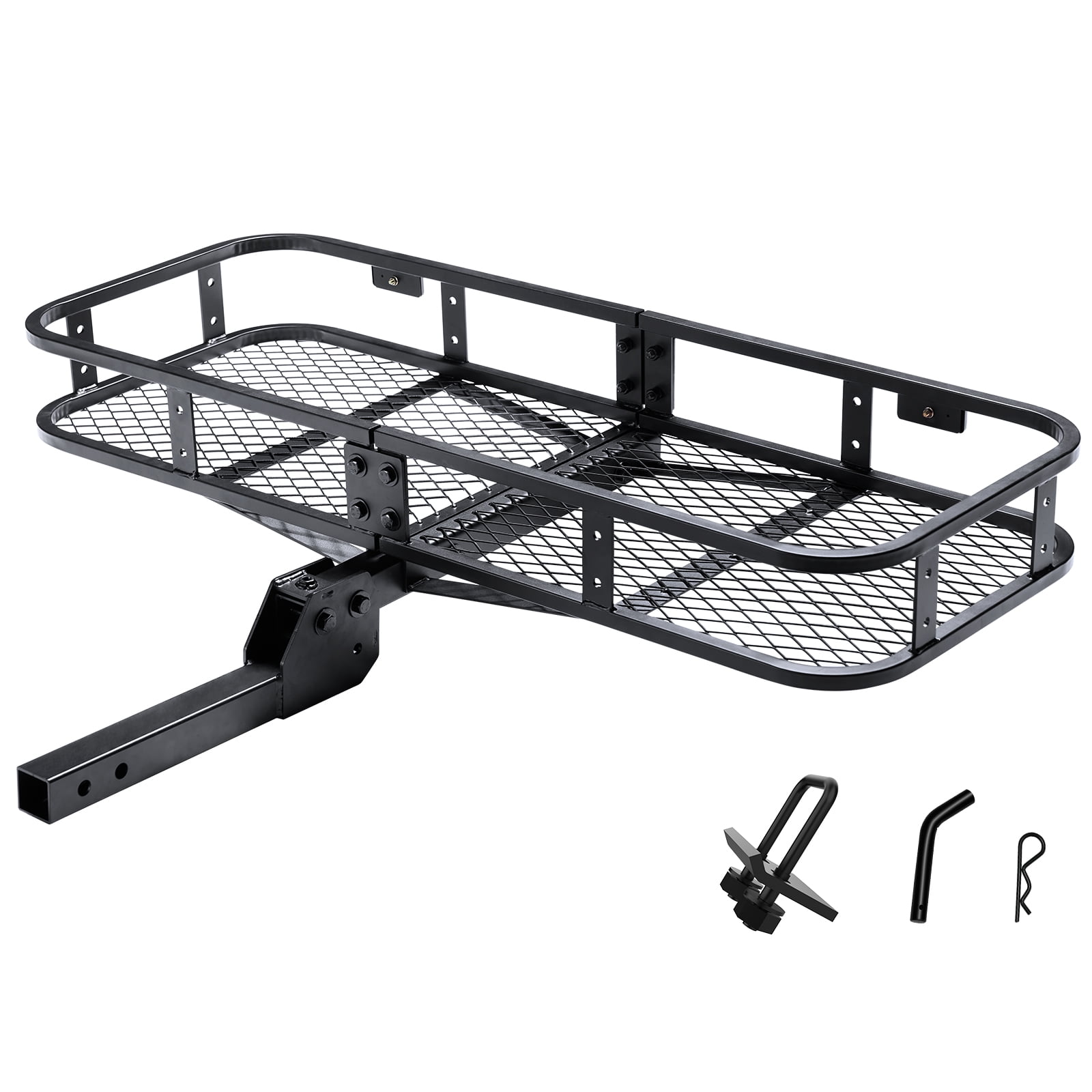 50“x 19”x 6“ Hitch Cargo Carrier AUSUM MOTOR 550 lbs Capacity Vehicle ...