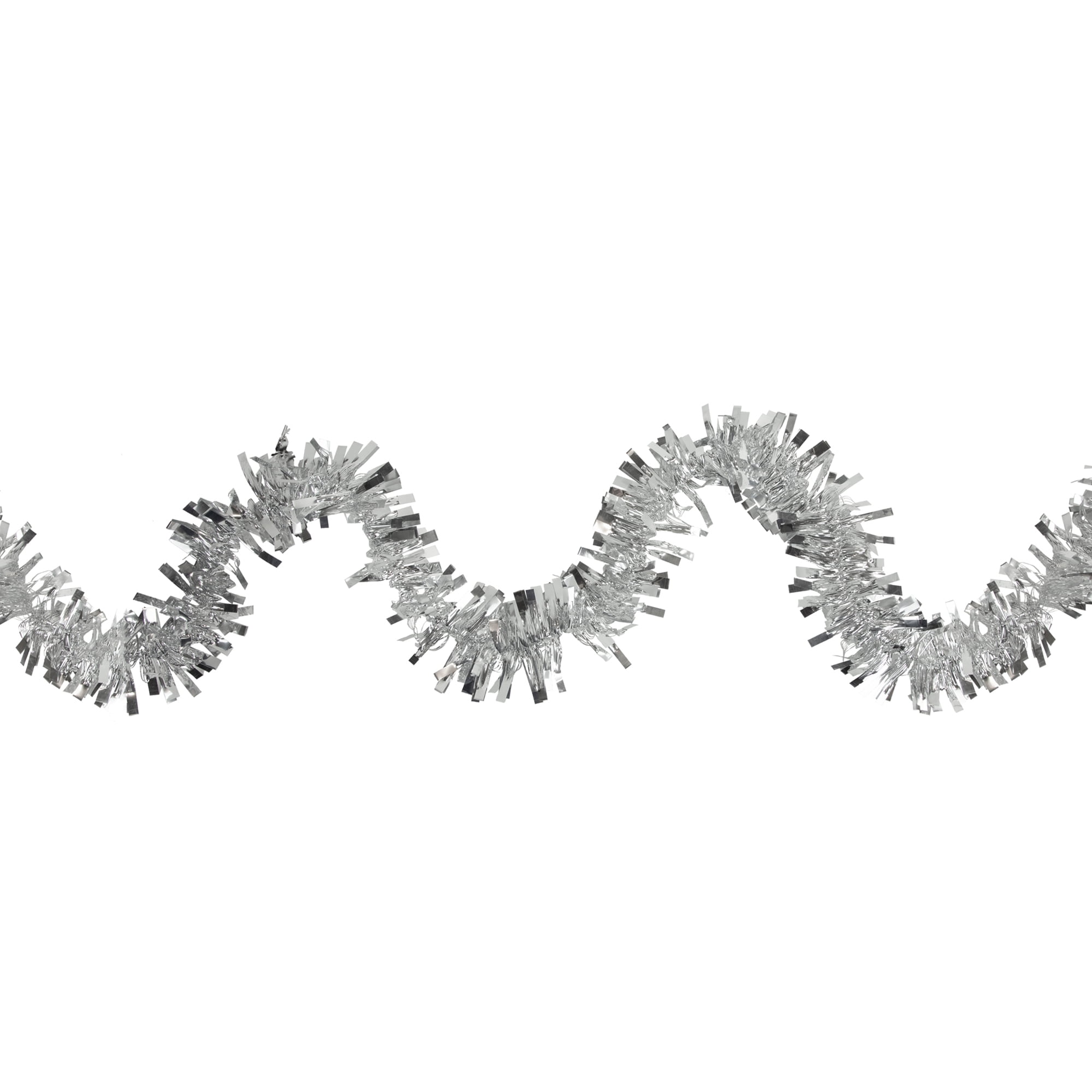 Northlight Boa Wide Cut Tinsel Commercial Christmas Garland - 50' x 3 ...